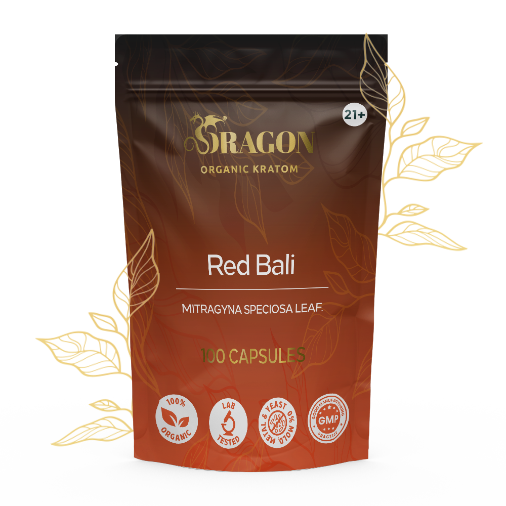 Red Bali Kratom Capsules | Premium Relaxation & Calm – Dragon Store